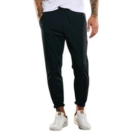 emilio adani Stoffhose Hose mit Tunnelzug, schwarz, 52; L