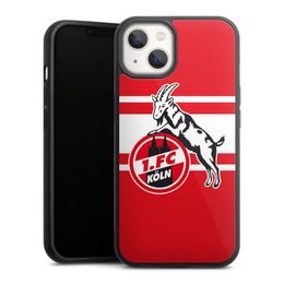 DeinDesign iPhone 13 Handy Gallery Case Handyh&uuml;lle 9H Geh&auml;rtetes Glas R&uuml;ckseite H&uuml;lle Official Licensed Product Coat Of Arms 1. Fc K&ouml;ln Gallery Case