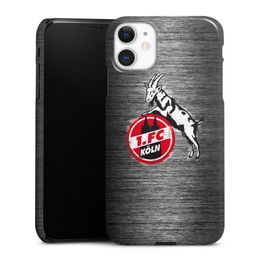 DeinDesign iPhone 11 Handy Premium Case Smartphone Handyh&uuml;lle Schutzh&uuml;lle gl&auml;nzend Metallic Look Official Licensed Product 1. Fc K&ouml;ln Premium Case
