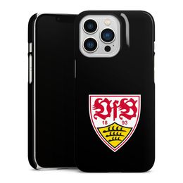 DeinDesign iPhone 13 Pro Handy Premium Case Smartphone Handyh&uuml;lle Schutzh&uuml;lle gl&auml;nzend Vfb Stuttgart Coat Of Arms Official Licensed Product Premium Case