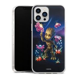 DeinDesign iPhone 13 Pro Max Handy Silikon H&uuml;lle Case transparent Handyh&uuml;lle Baby Groot Marvel Guardians Of The Galaxy Silikon Case