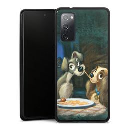 DeinDesign Galaxy S20 FE 5G Handy Silikon H&uuml;lle Case schwarz Handyh&uuml;lle Official Licensed Product Lady And The Tramp Disney