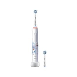 Oral-B Pro Junior 6+ Frozen Elektrische Kinderzahnbürste Weiß