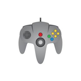 Teknogame Wired N64 Controller Grey - Controller - Nintendo 64