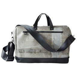 Bag to Life Messenger Bag, im praktischen Design, grau
