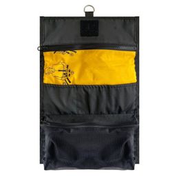 Bag to Life Kosmetiktasche ADAC Washbag, aus leichtem wasserabweisenden Material, gelb|schwarz