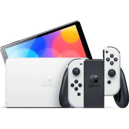Exzellent: Nintendo Switch OLED 2021 | schwarz/weiß