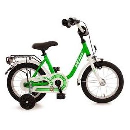 Bachtenkirch Kinderfahrrad Bibi 14 Zoll grün weiß