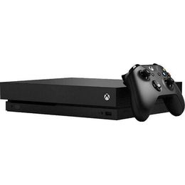 Microsoft Xbox One X | 500 GB | 2 Controller | schwarz