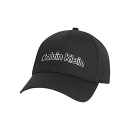 Calvin Klein Baseball Cap EMBROIDERY BB CAP, schwarz