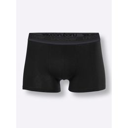Schiesser Herren Pants, schwarz, Gr&ouml;&szlig;e 8