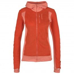 Norröna Norrøna - Women's Falketind Alpha120 Zip Hood - Fleecejacke Gr S rot