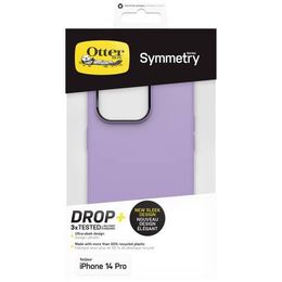Otterbox Symmetry Case Apple iPhone 14 Pro Violett Induktives Laden, Stoßfest