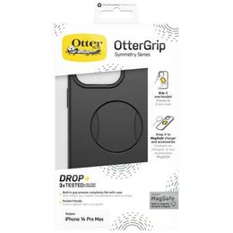 Otterbox OtterGrip Symmetry Cover Apple iPhone 14 Pro Max Schwarz MagSafe kompatibel, Stoßfest