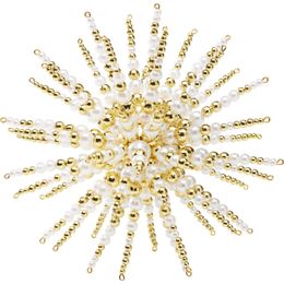 Zauberperle Bastelperlen Perlenstern-Komplettset White Gold