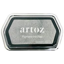 artoz Stempelkissen Brilliance silber 9,0 x 6,0 cm