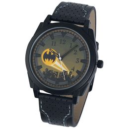 Batman Bat-Signal Armbanduhren schwarz gelb