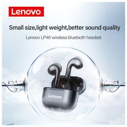 Lenovo LP40 Bluetooth-Kopfhörer Schwarz