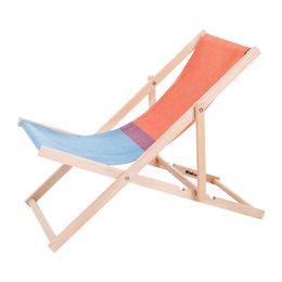 Weltevree - Beach Chair, rot / blau