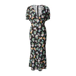 Nasty Gal Kleid Damen Gr&ouml;&szlig;e 40 hellblau / gr&uuml;n / flieder / schwarz Winterkleid