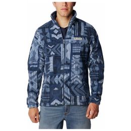 Columbia - Steens Mountain Printed Jacket - Fleecejacke Gr S blau