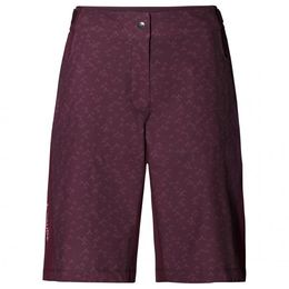 Vaude - Women's Ledro Print Shorts - Radhose Gr 36 lila
