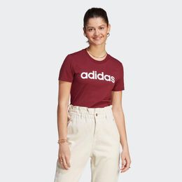 adidas Sportswear Große Größen: T-Shirt, bordeaux, Gr.XL