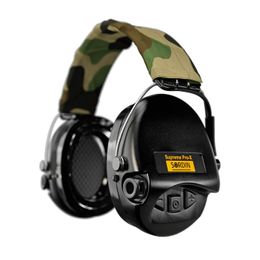 Gehörschutz Supreme Pro-X Camo mit Gelkissen schwarz