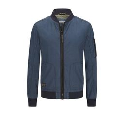 &Uuml;bergr&ouml;&szlig;e : Camel Active, Blouson mit Collegekragen in Blau