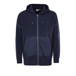 s.Oliver &Uuml;bergr&ouml;&szlig;e : s. Oliver, Rustikale Strickjacke mit Kapuze in Marine