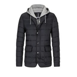 &Uuml;bergr&ouml;&szlig;e : JOOP!, Steppjacke mit modischer Sweat-Blende in Blau