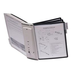 Durable Anzeigetafel 1 Sichttafelsystem SHERPA® WALL 10 grau/schwarz