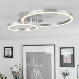 hofstein Sorte Deckenleuchte LED Nickel-Matt, 1-flammig