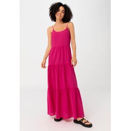 hessnatur Crêpe-Kleid aus reiner Bio-Baumwolle Größe: 44