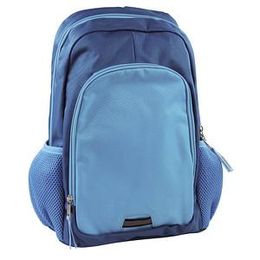 DONAU Kindergartenrucksack Kunstfaser blau