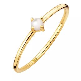 BELORO Ring - Pearl Ring - in gold - Ring für Damen