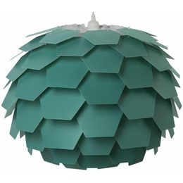 Beliani - Hängeleuchte Grün Blumenform Zapfen großer Schirm Kinderzimmer Beleuchtung Modernes Design - Grün