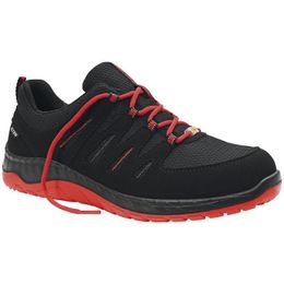 Elten - ESD-Sicherheitsschuh Maddox black-red Low, 35