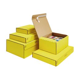 ratioform Postversandbox, mit Selbstklebeverschluss, VE 10 Stk, LxBxH 214 x 151 x 40 mm, ab 30 VE