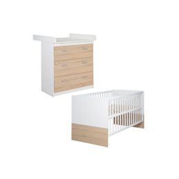 Roba® Babyzimmer-Komplettset Babyzimmer Roba GABRIELLA bunt Kinderzimmer Komplettzimmer