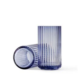 Lyngby Porcelæn Lyngby Porcelæn Dekovase Glas Blau 15 cm