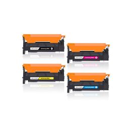 NEXPRO Tonerpatrone 4er CLT-406S Toner für Samsung P406C Xpress C410 C460FW 365W CLP-360N