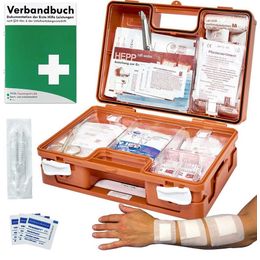 WM-Teamsport Erste-Hilfe-Koffer Verbandskasten Erste-Hilfe "EVO K" DIN 13157 + sterile Wundpflaster