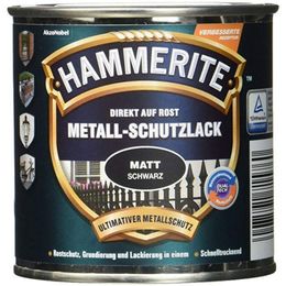 Akzo Nobel Metallschutzlack AKZO NOBEL 5134931 (Hammerite) Metall-Schutzlack Schwarz matt 250ml