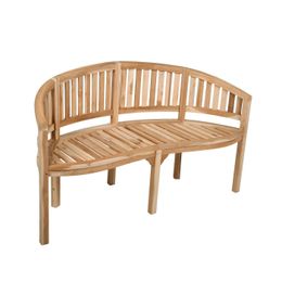 Gravidus Gartenbank Bank AMBON 5-Sitzer Teak Garten Terrasse