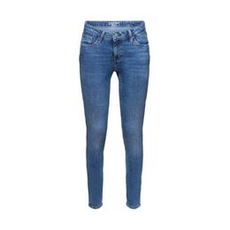 Esprit Skinny-fit-Jeans Recycelt: Skinny Stretchjeans mit mittelhohem Bund