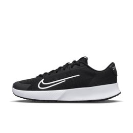 NikeCourt Vapor Lite 2 Damen-Tennisschuh für Hartplätze (weit) - Schwarz