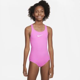 Nike Essential einteiliger Badeanzug mit Racerback für ältere Kinder (Mädchen) - Pink