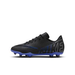 Nike Jr. Mercurial Vapor 15 Club Low-Top-Fußballschuh für verschiedene Böden für jüngere/ältere Kinder - Schwarz