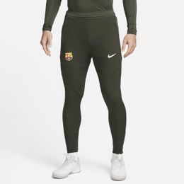 FC Barcelona Strike Elite Nike Dri-FIT ADV Strick-Fußballhose für Herren - Grün